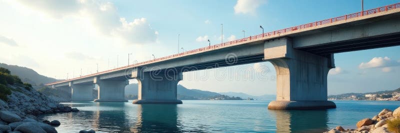 Massive Concrete Supports, New Bridge Taking Shape , Foundation ...
