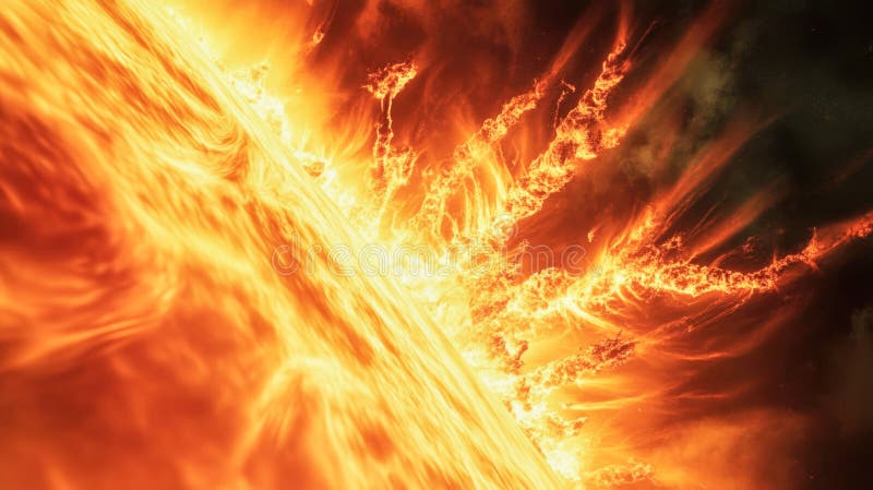 Massive Coronal Mass Ejection on the Sun Showcasing Vivid Colors and ...