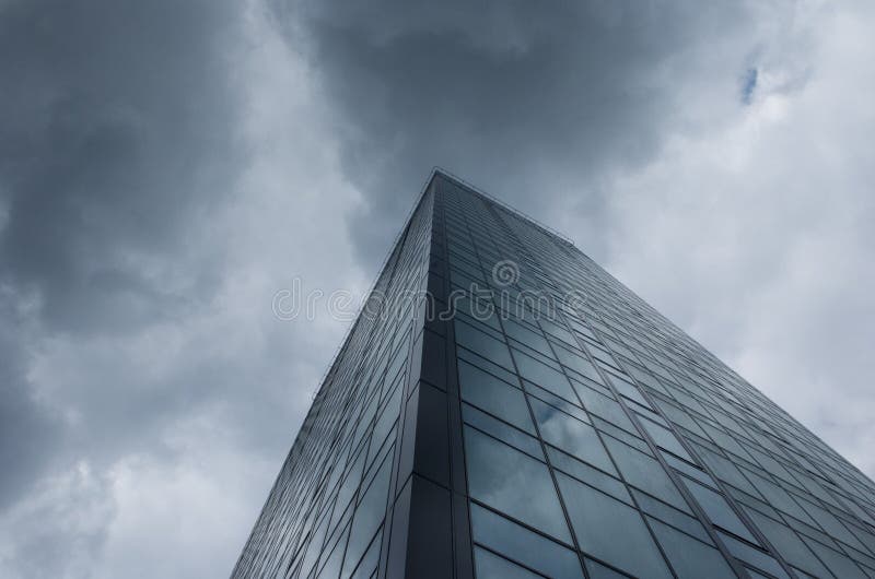 Massive corporate building stock photo. Image of glass - 77634792