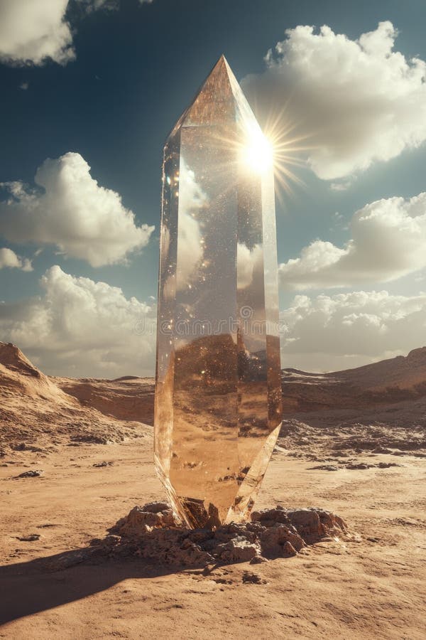 Desert Crystal Formation stock photo. Image of sand - 382031254