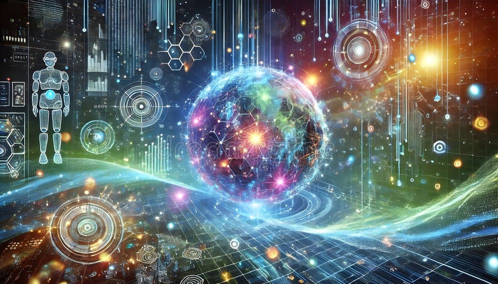 Massive Crystalline Sphere Floating in Levitating Shards of Light that ...