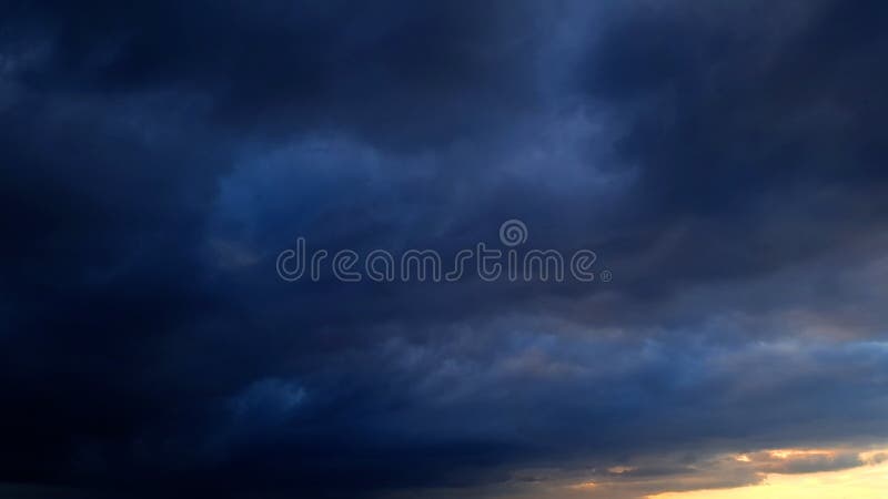 Heavy Dark Rain Storm Clouds Backdrop for Weather Forecast - Abstract ...