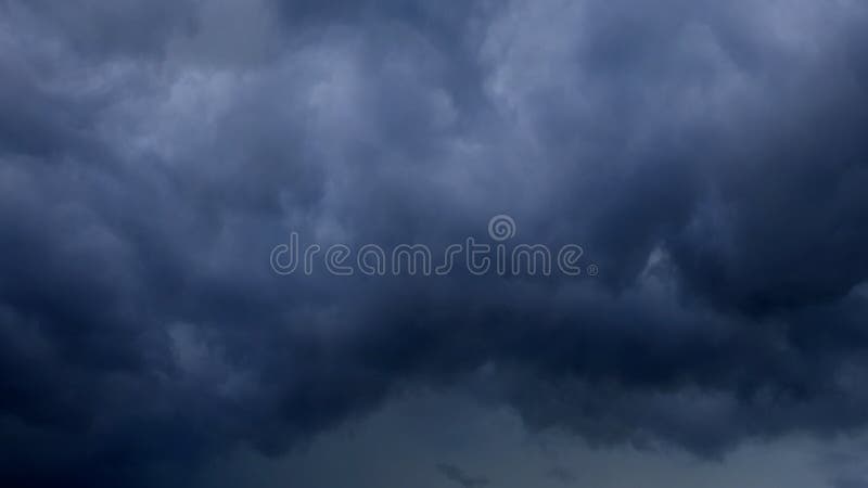 Heavy Dark Rain Storm Clouds Background for Weather Forecast - Abstract ...