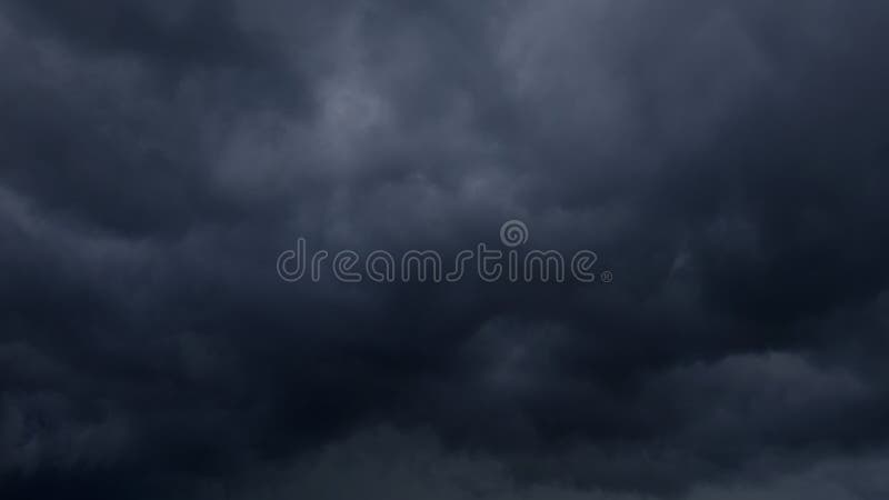 Massive Dark Rain Storm Clouds Bg for Weather Forecast - Abstract 3D ...