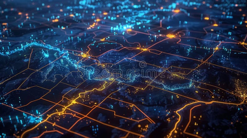 A Massive Digital Map of the Energy Grid with Blinking Lights ...