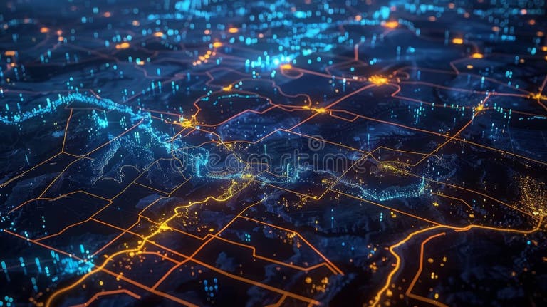 A Massive Digital Map of the Energy Grid with Blinking Lights ...