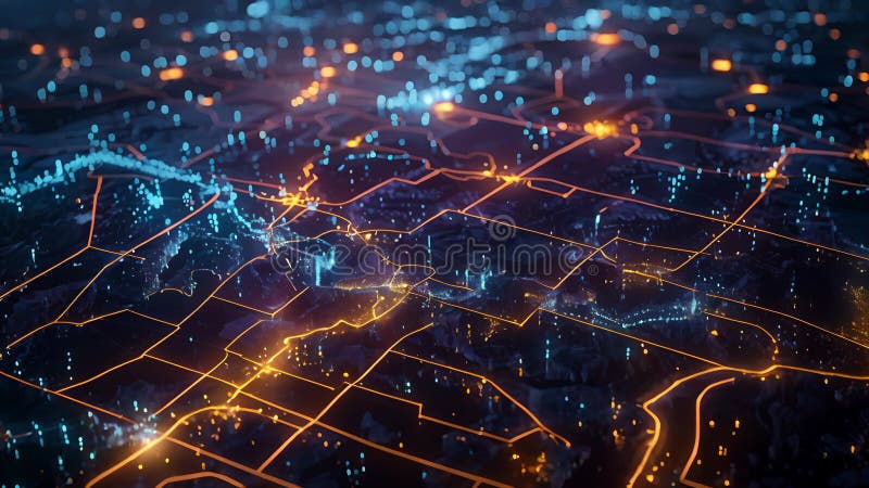 A Massive Digital Map of the Energy Grid with Blinking Lights ...