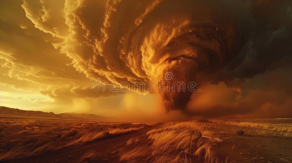 A Dramatic and Awe-inspiring Image of a Massive Dust Storm Rolling Over ...
