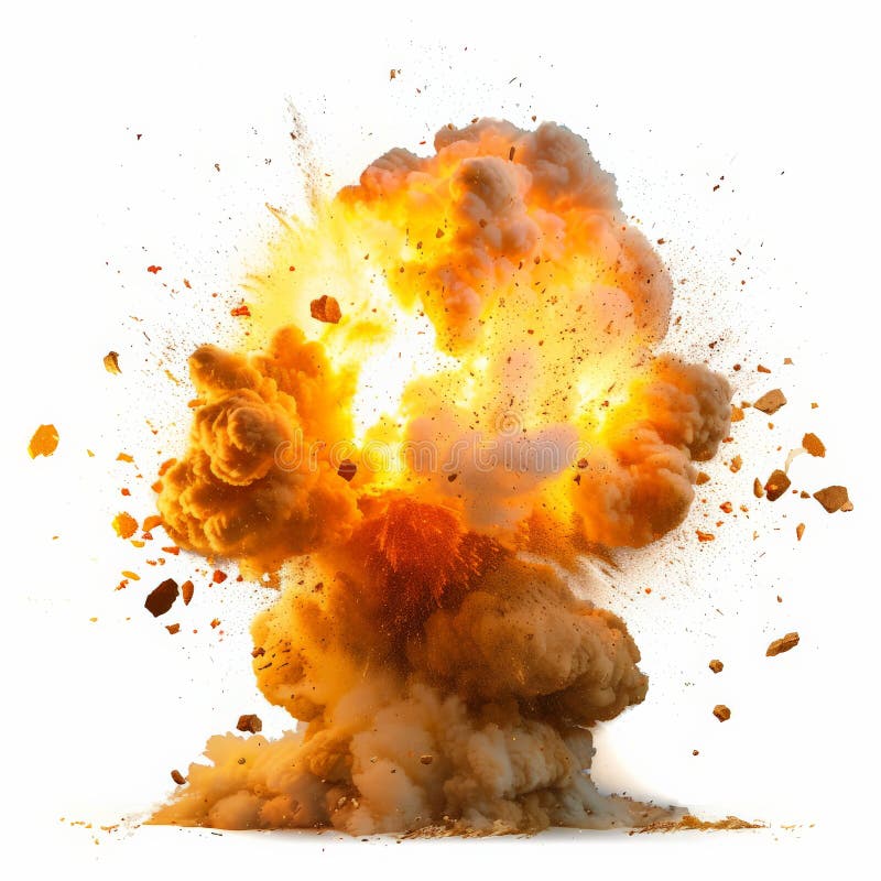 172 Explosion Fireball Isolated White Stock Photos - Free & Royalty ...
