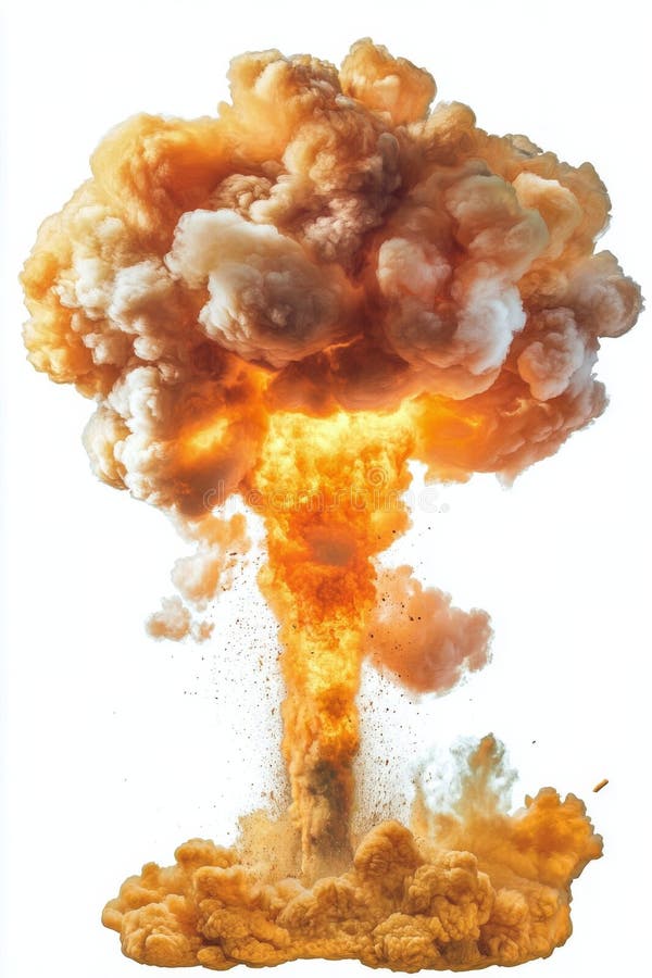 Massive Explosion Creates a Towering Fireball and Smoke Cloud in Remote ...