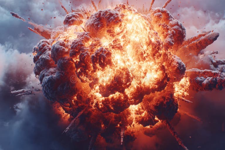 Massive Explosion Erupts in a Dramatic Display of Fire and Smoke ...