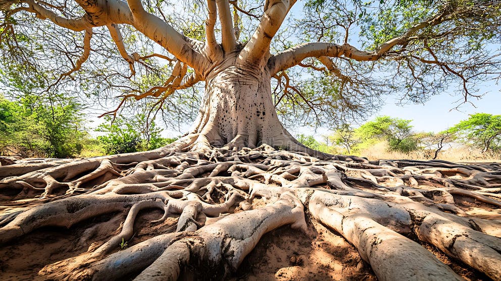 Baobab Tree Roots Stock Illustrations – 126 Baobab Tree Roots Stock ...
