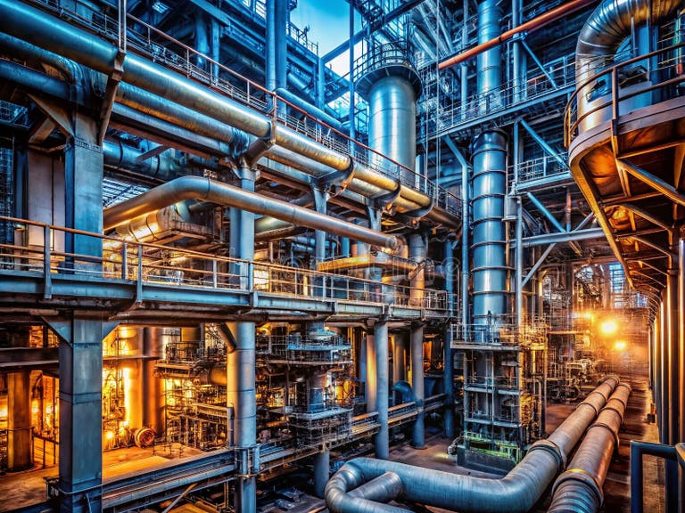 Massive Industrial Polyethylene Pipe Production Facility Optimizing ...