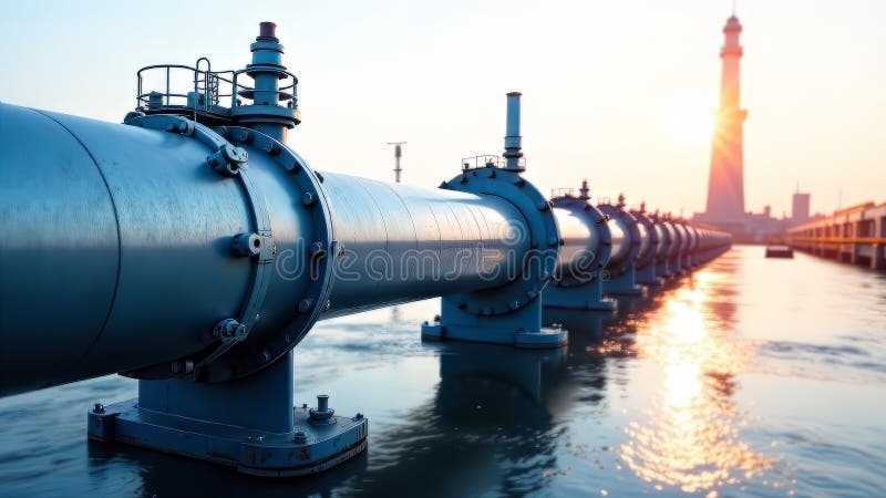 A Massive Infrastructure Marvel Industrial Gas Pipeline System ...