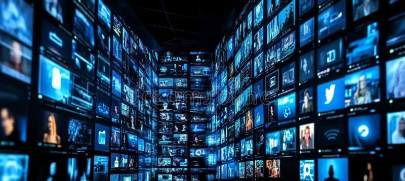 Massive Installation of Screen Displays Showcases a Vast Array of Video ...