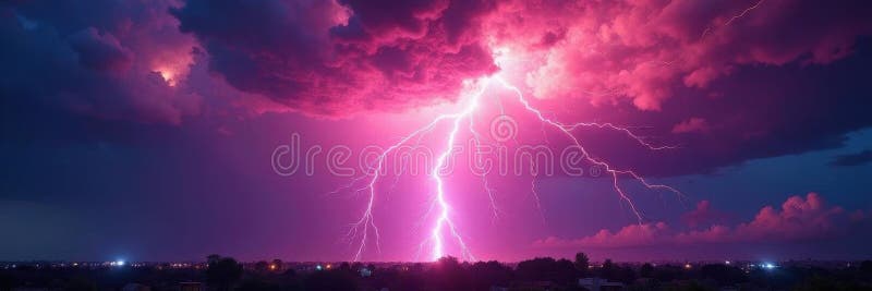 Massive Lightning Bolt, Powerful Energy Explosion , Bright, Powerful ...
