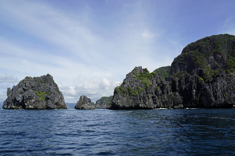 Massive Limestone in Guadalupe Mountains National Parks Stock Image ...