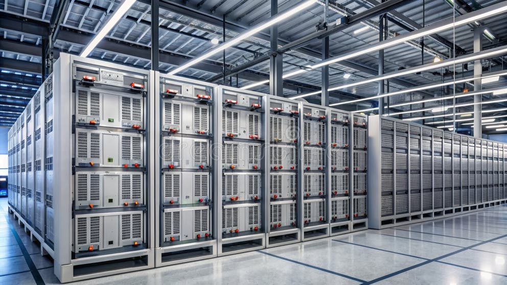 Massive LithiumIon Battery Storage System Powers Data Center Operations ...