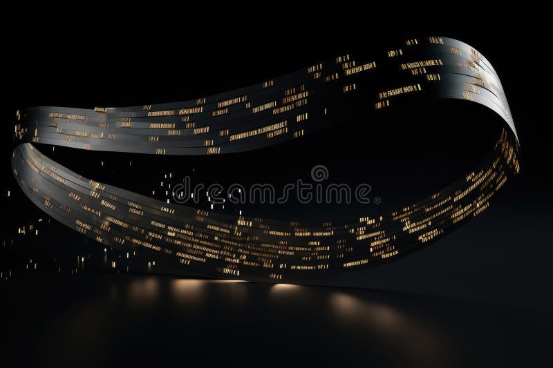 A Massive Metal Structure Brightly Lit by Numerous Lights, Creating a ...