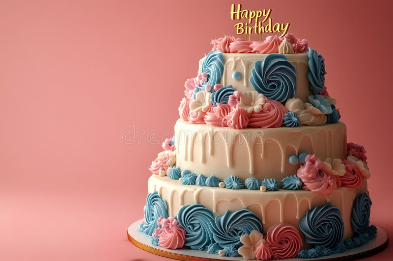 Massive Multi Tiered Birthday Cake Stock Photos - Free & Royalty-Free ...