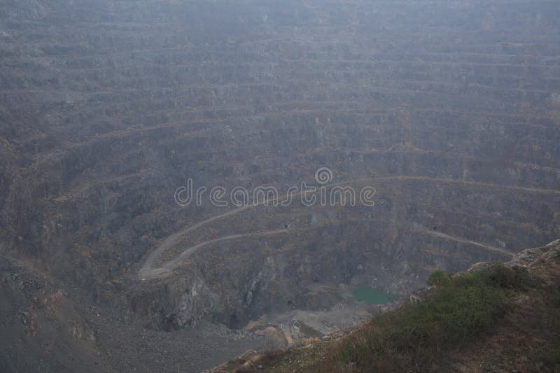 Mountain valley stock image. Image of ridge, rock, landscape - 367964965