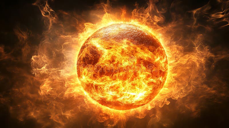 A Massive Particle Collider Vortex is Forming Around a Blazing Sphere ...