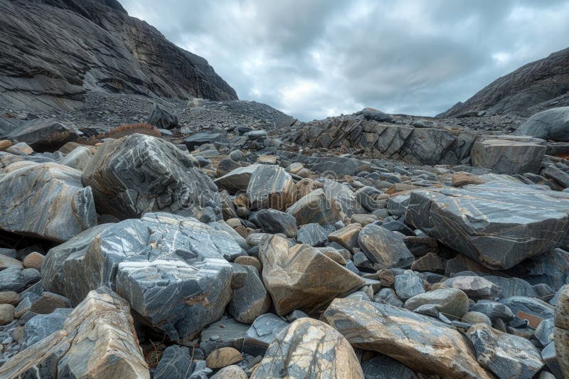 A Massive Pile of Rocks Sits Atop a Mountain, Offering a Unique ...