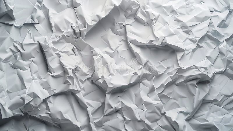 Very Large White Paper Sheet Stock Illustration - Illustration of ...