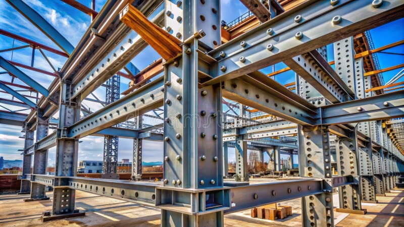 Towering Steel Joint Structure Stock Illustrations – 1 Towering Steel Joint Structure Stock ...