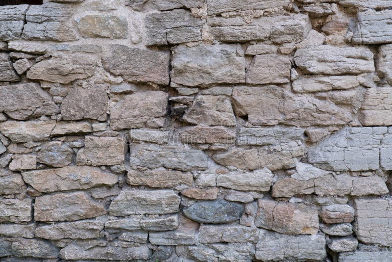 Massive Stone Wall Background Stock Photo - Image of house, brickwork ...