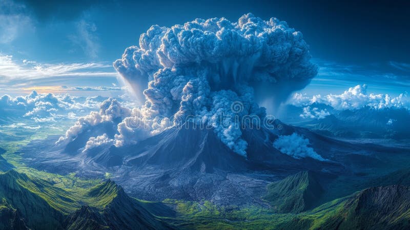 Large Pyroclastic Clouds Stock Illustrations – 8 Large Pyroclastic ...