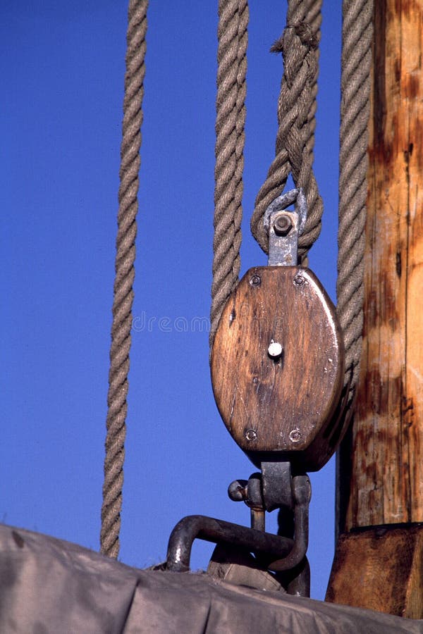 Mast, ropes and gear stock photo. Image of ship, mast - 12020218