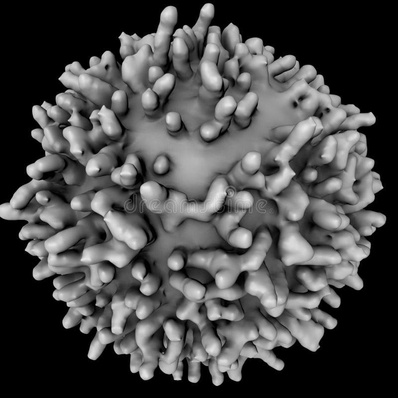Mastcel of Een Mastocyte, Labrocyte Stock Illustratie - Illustration of ...