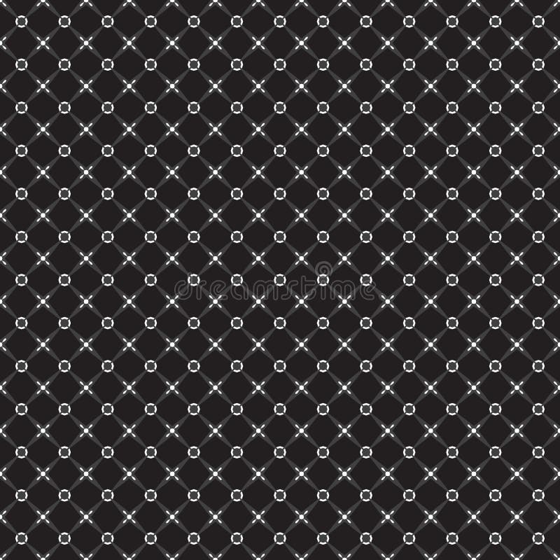 Elegant Modern Geometric Cross Dots Icon Fence Black Fabric Texture ...