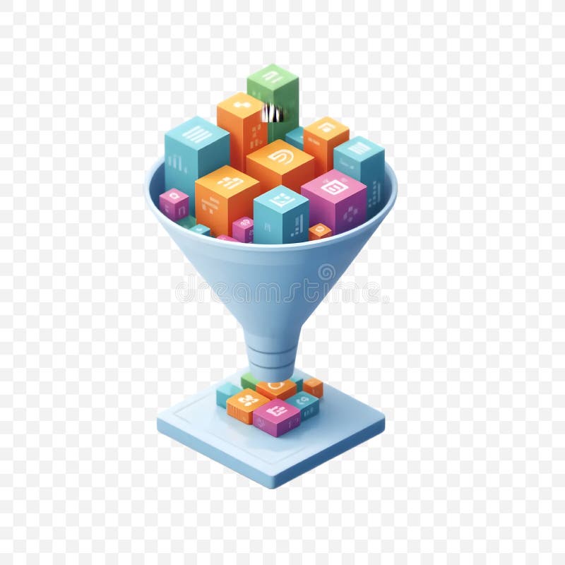 Predictive Filter Stream Transparent Background Stock Image ...