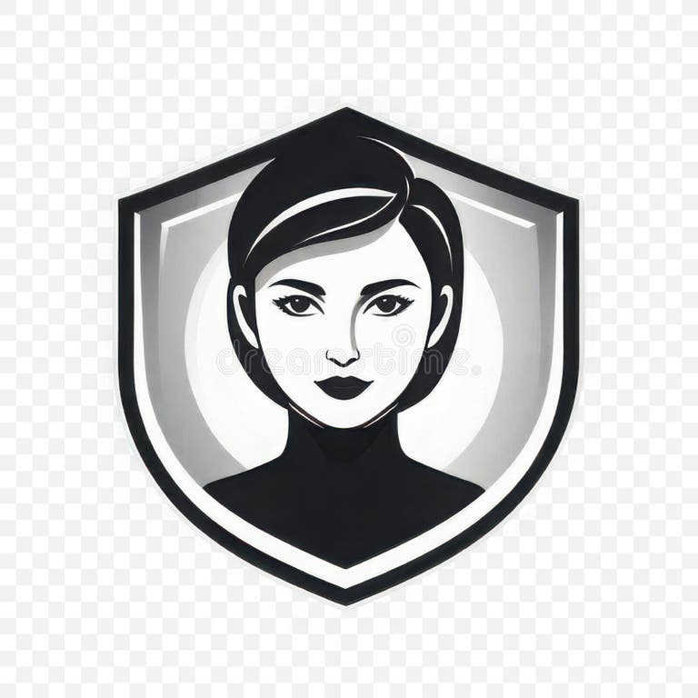 Human Oversight Glyph Shield Icon Stock Image - Illustration of logo ...