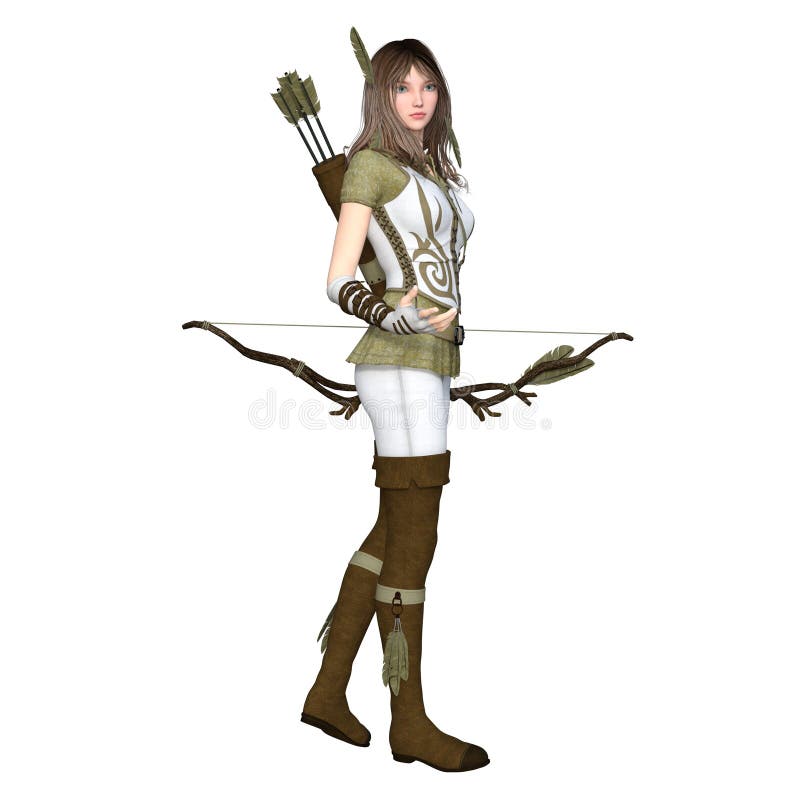 Master archer stock illustration. Illustration of errand - 56380361