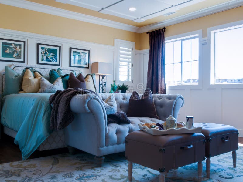 Master bedroom editorial image. Image of light, luxury - 284025715