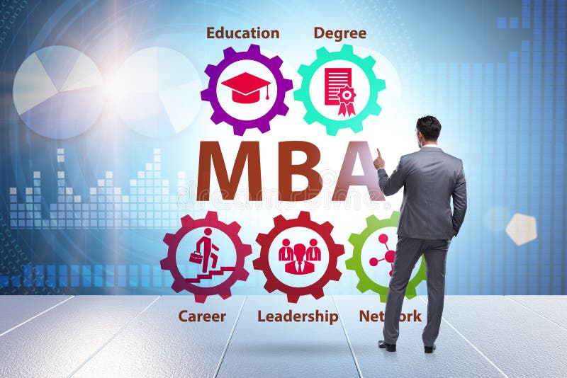 Master of Business Administration MBA Concept Stock Photo - Image of ...