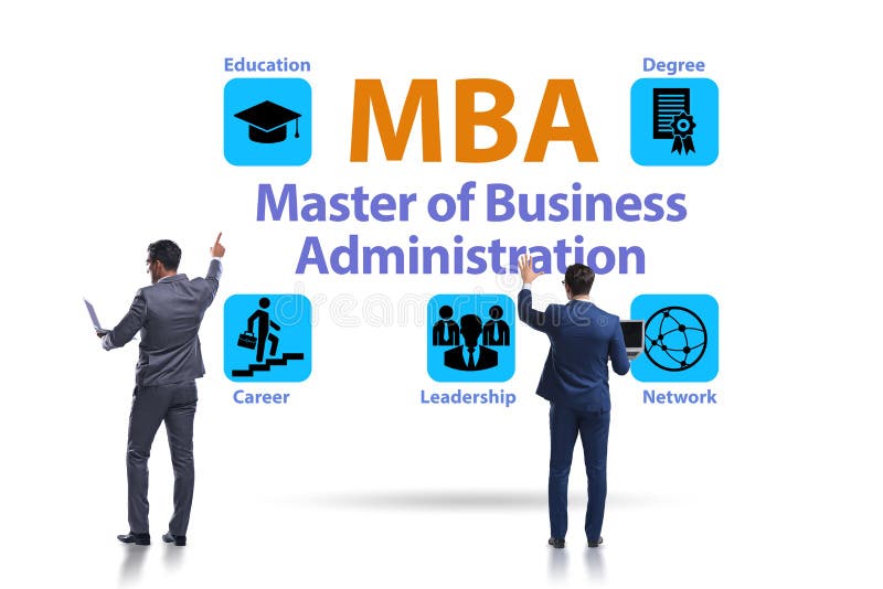 Master of Business Administration MBA Concept Stock Image - Image of ...