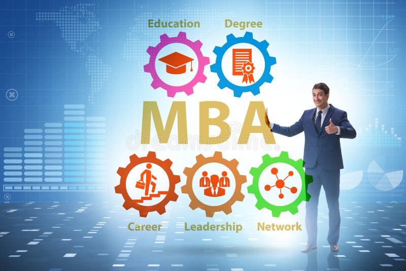 Master of Business Administration MBA Concept Stock Image - Image of ...
