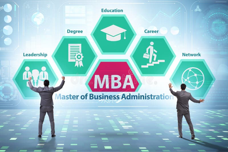 Master of Business Administration MBA Concept Stock Photo - Image of ...