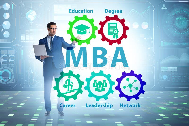 Master of Business Administration MBA Concept Stock Image - Image of ...