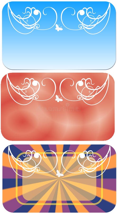 Master Cards/hotel Key Cards Stock Illustration - Illustration of ...