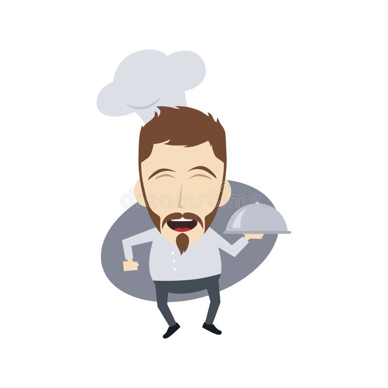 Master chef cartoon stock vector. Illustration of master - 52481346
