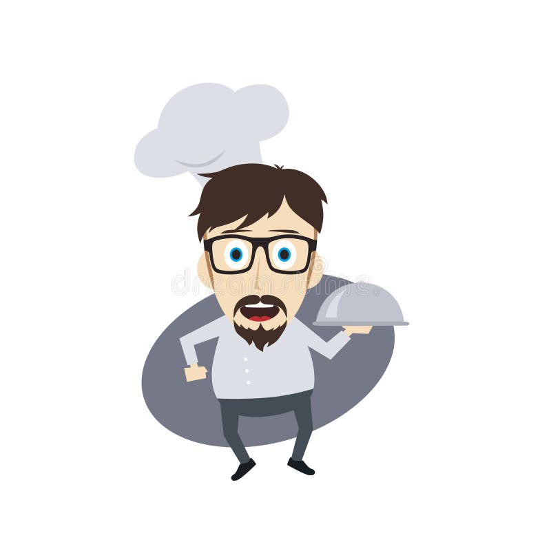 Master chef cartoon stock vector. Illustration of adult - 55536581