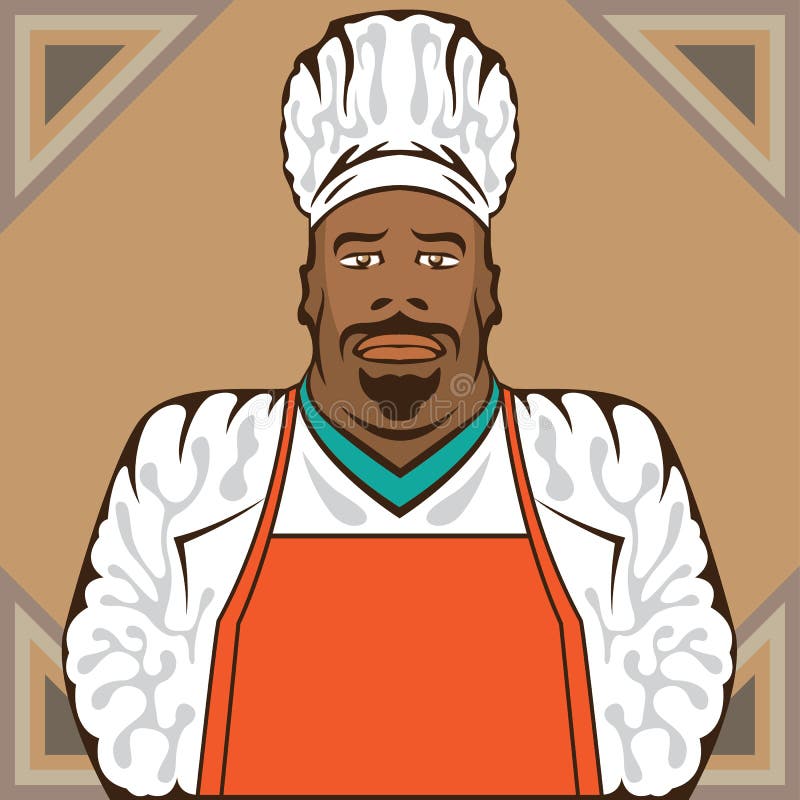 Master Chef stock vector. Illustration of isolated, cooking - 83070943