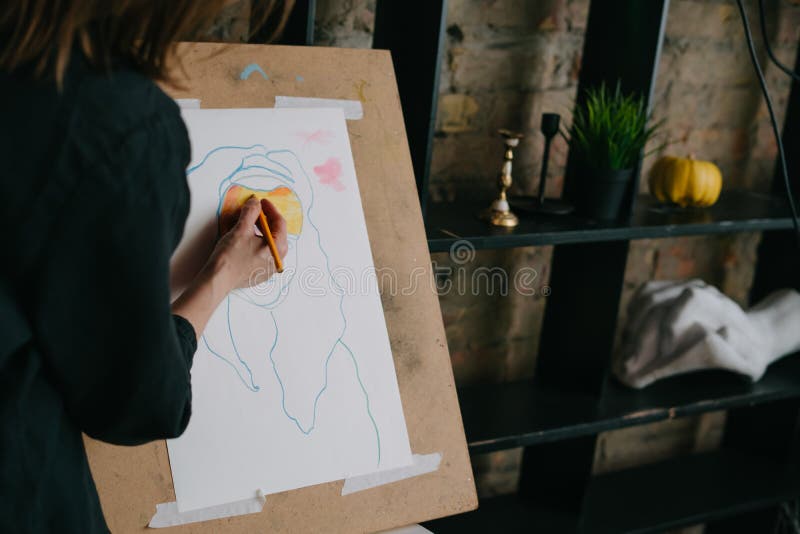 A Master Class in Drawing Portraits in the Style of Doodle. Drawing ...