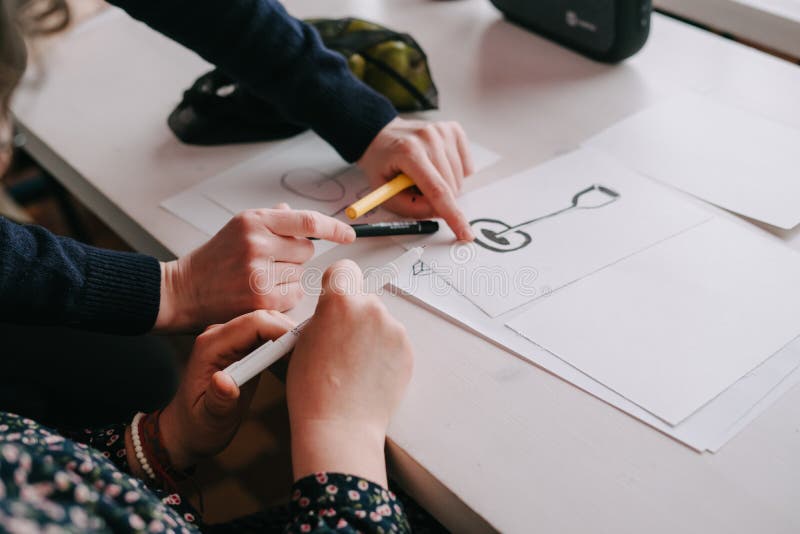 767 Fine Line Drawing Stock Photos - Free & Royalty-Free Stock Photos ...