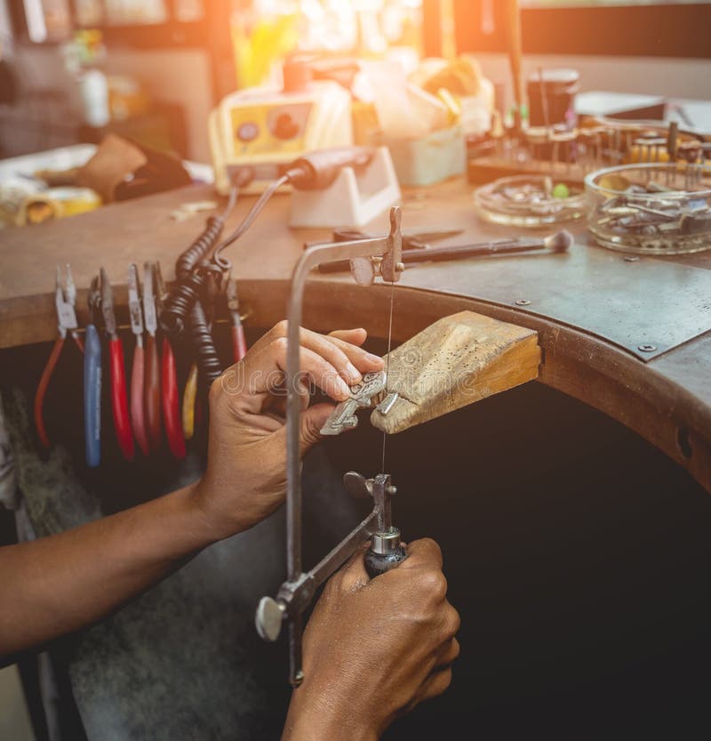 Instruments Kit in a Large Workshop for the Manufacture of Handmade ...